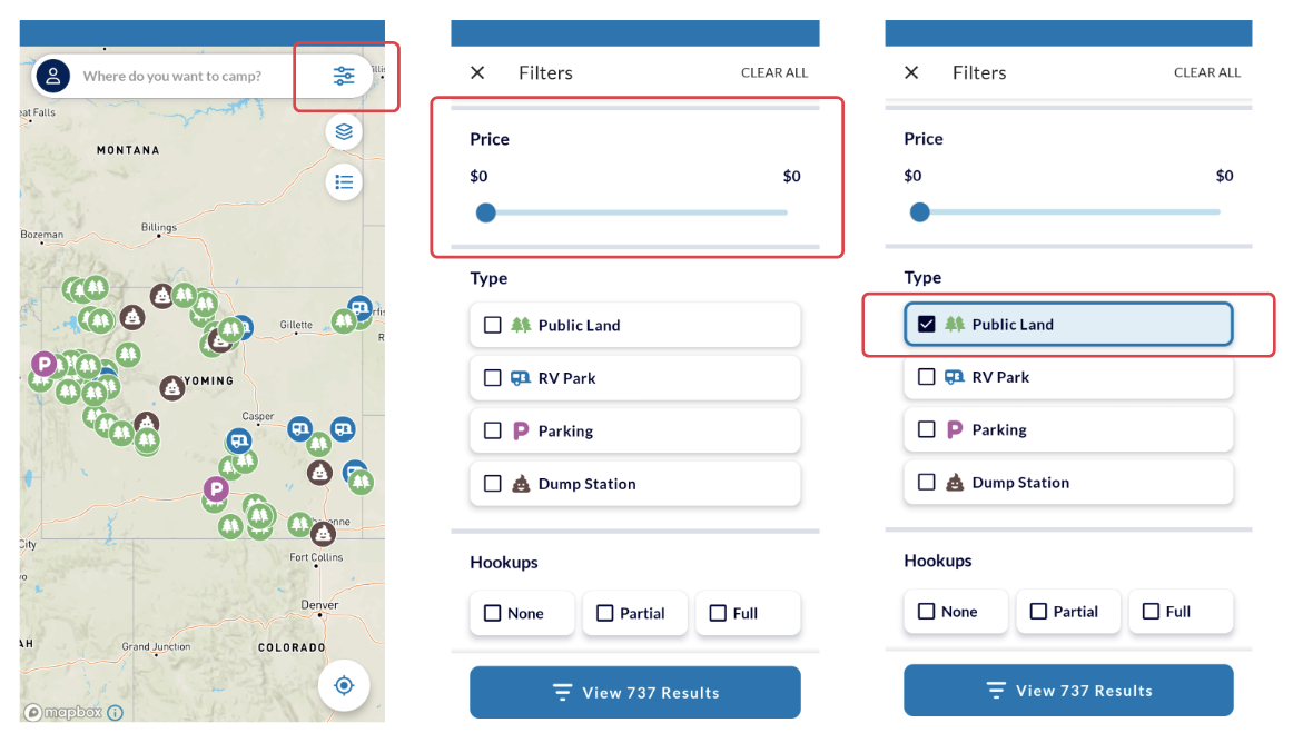 How to Find Free Camping – Campendium